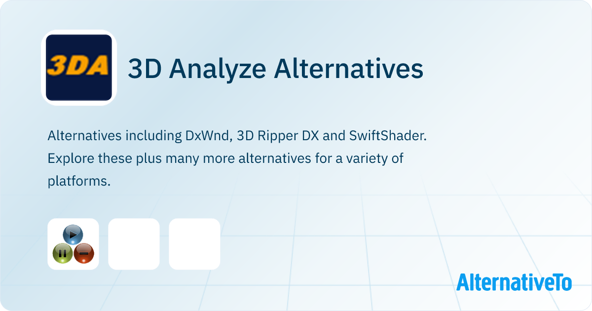 3D Analyze Alternatives - Explore Similar Software | AlternativeTo
