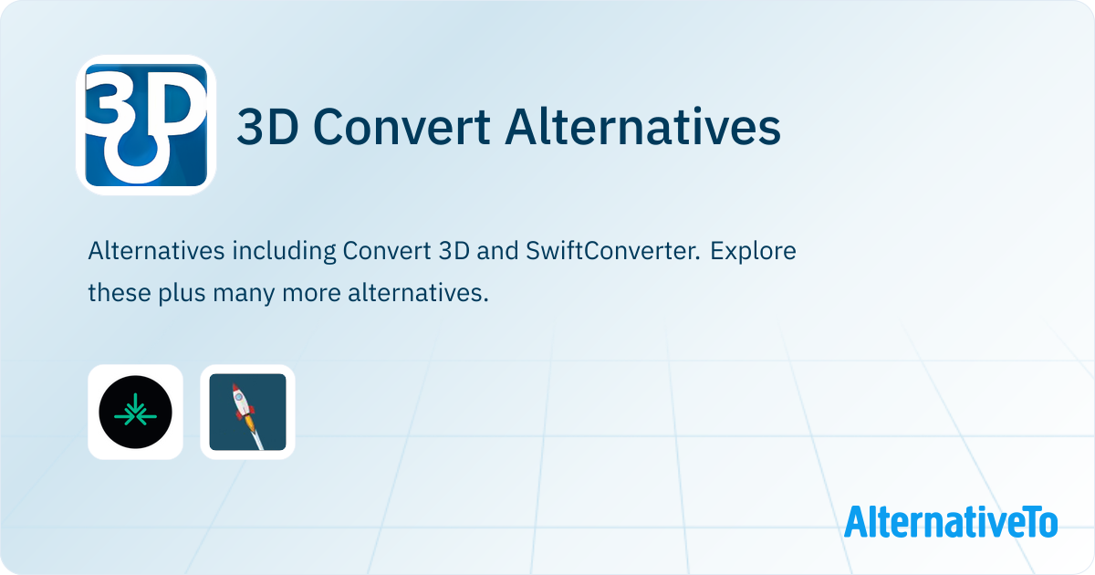 3D Convert Alternatives - Explore Similar Sites & Apps | AlternativeTo