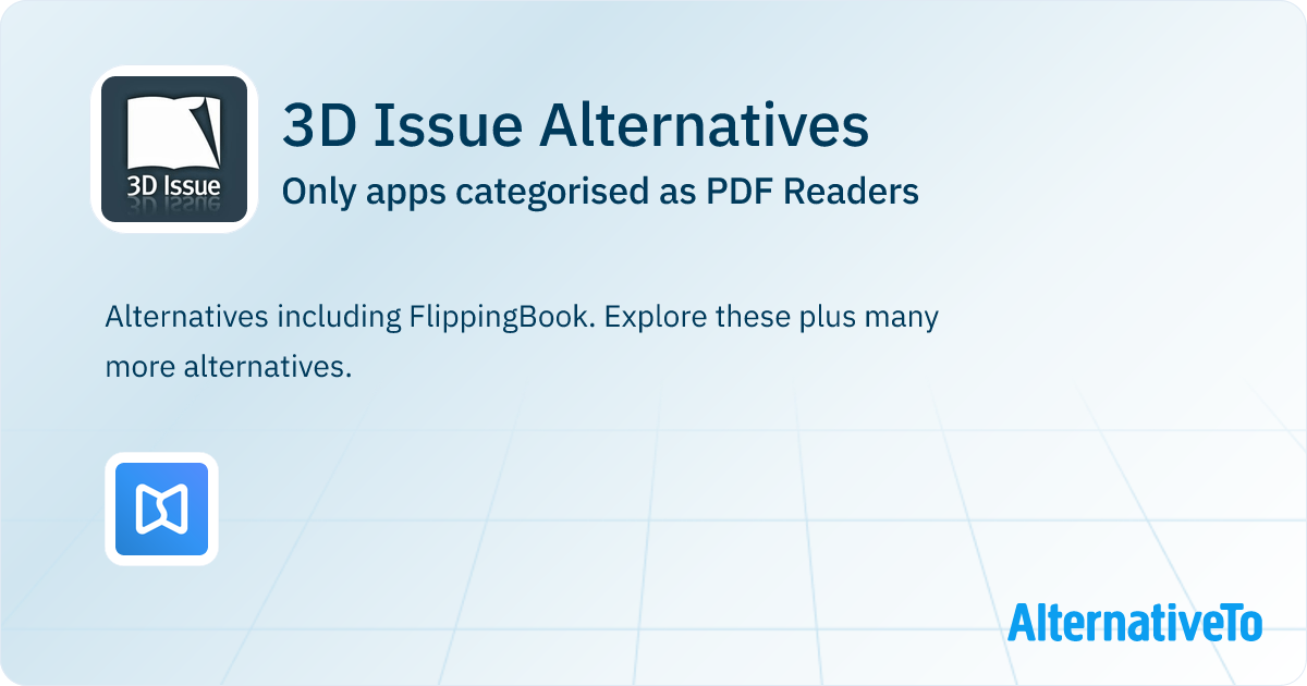 3D Issue Alternatives: Top 1 PDF Readers | AlternativeTo