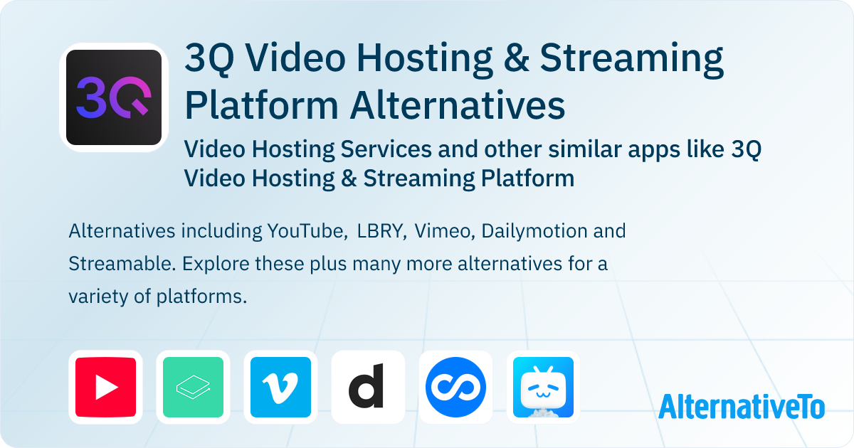 3Q Video Hosting & Streaming Platform Alternatives: Top 12 Video ...