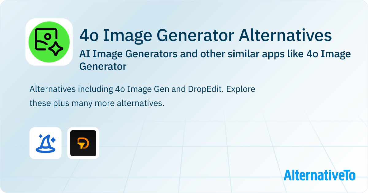 4o Image Generator Alternatives: Top 2 AI Image Generators & Similar ...