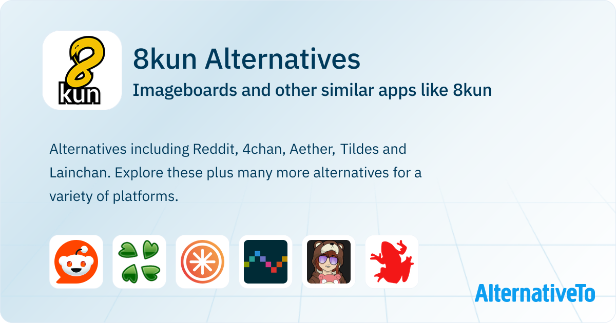 8kun Alternatives: Top 12 Imageboards & Similar Websites | AlternativeTo