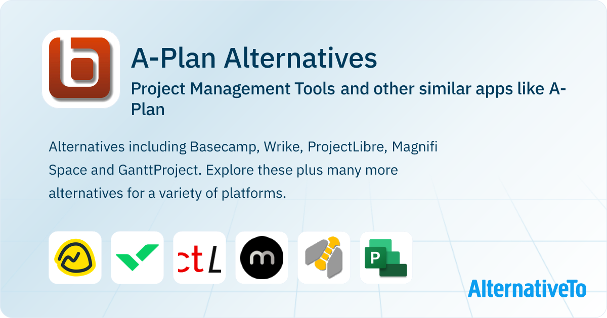 A-Plan Alternatives: Top 12 Project Management Tools & Similar Apps ...