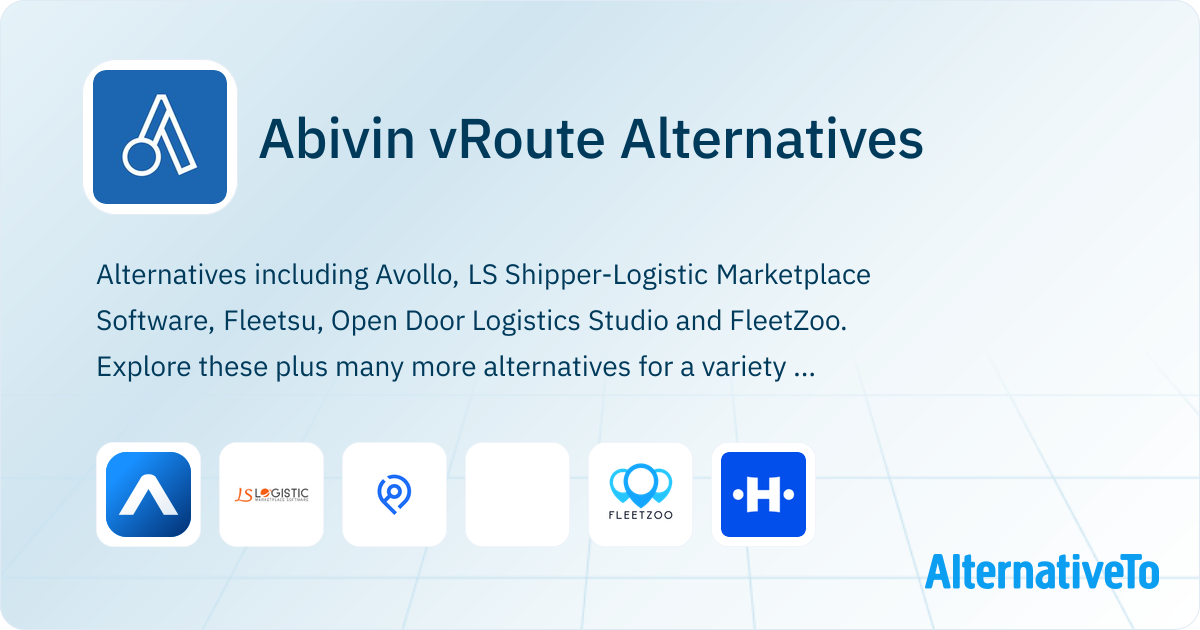 Abivin vRoute Alternatives - Explore Similar Apps & Services ...
