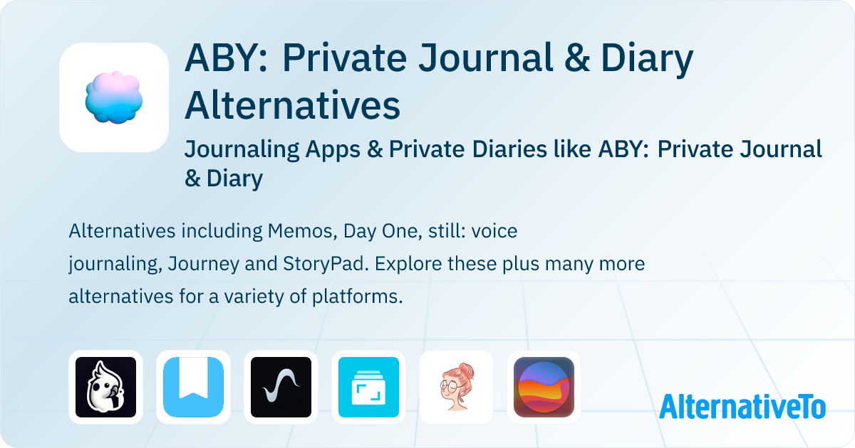 ABY: Private Journal & Diary Alternatives: Top 12 Journaling Apps ...
