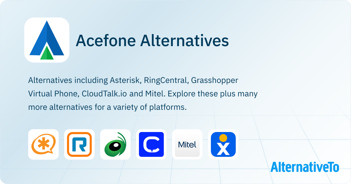 Acefone Alternatives - Explore Similar Apps & Services | AlternativeTo
