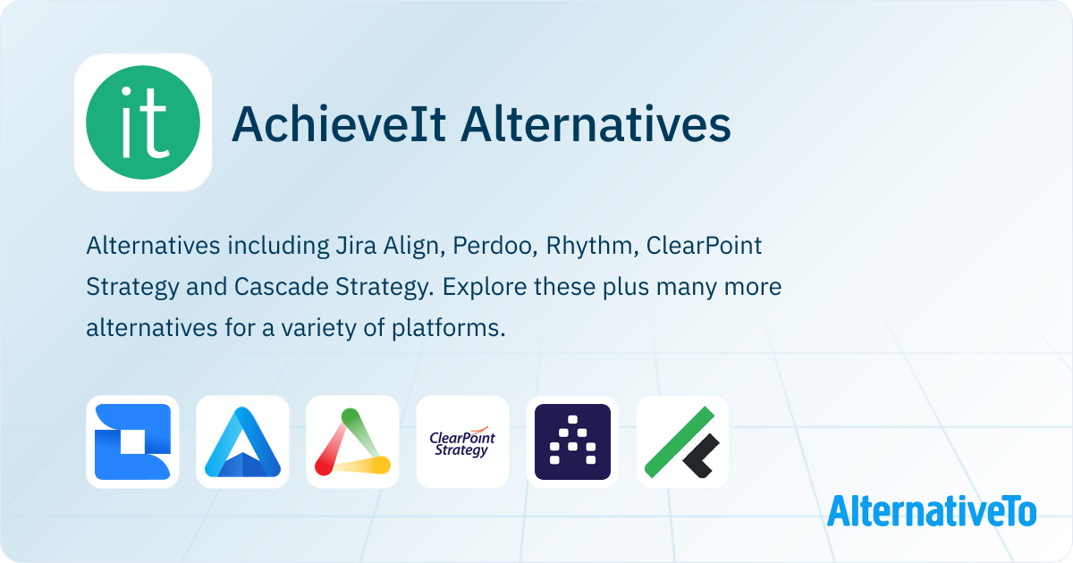 AchieveIt Alternatives - Explore Similar Sites & Apps | AlternativeTo
