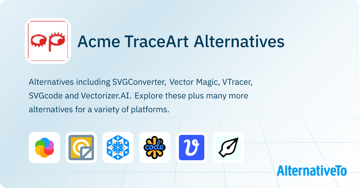 Acme TraceArt Alternatives - Explore Similar Software | AlternativeTo