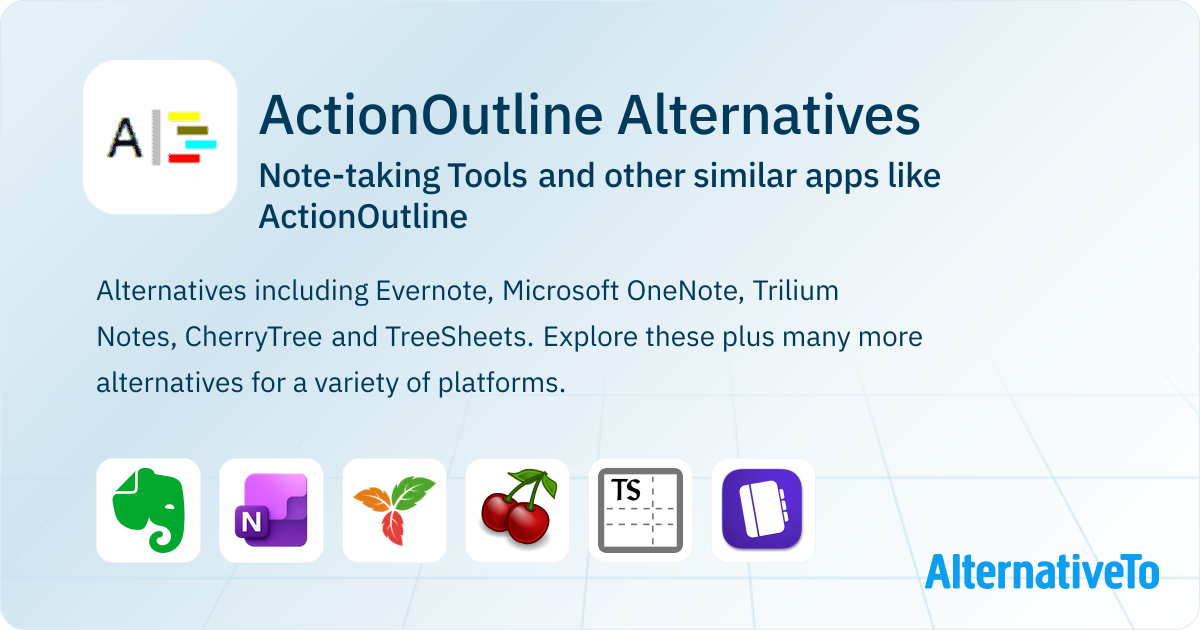 ActionOutline Alternatives: Top 7 Note-taking Tools & Similar Apps ...