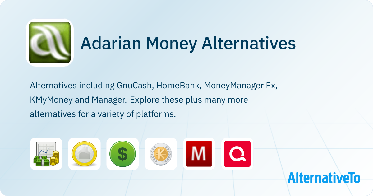 Adarian Money Alternatives - Explore Similar Software | AlternativeTo