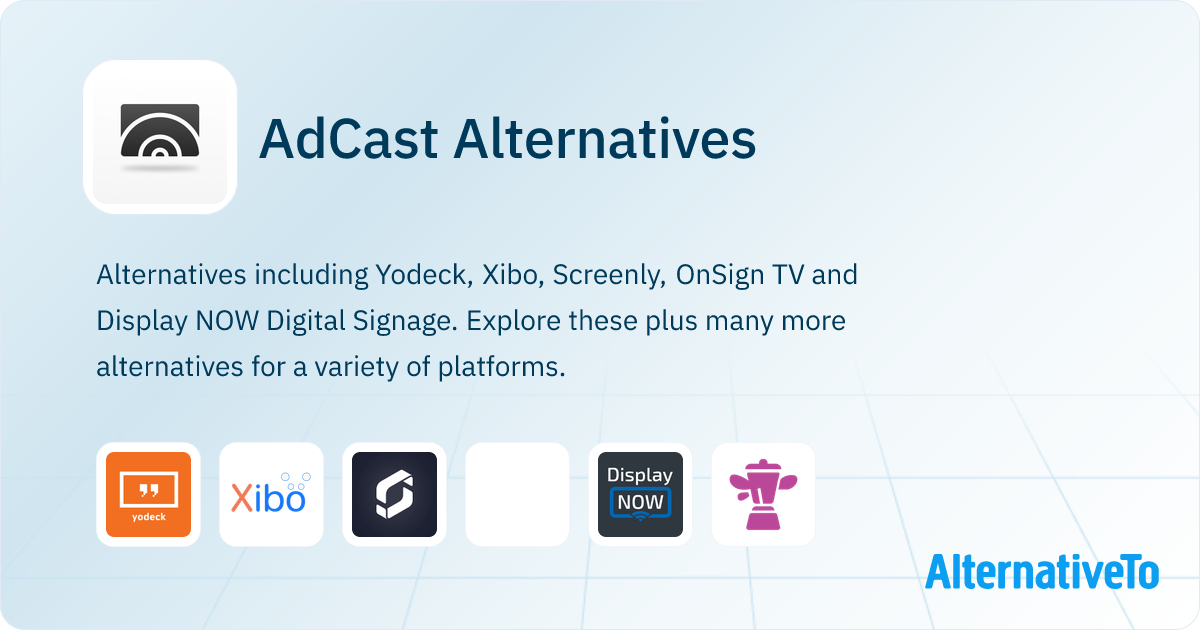 AdCast Alternatives - Explore Similar Apps | AlternativeTo