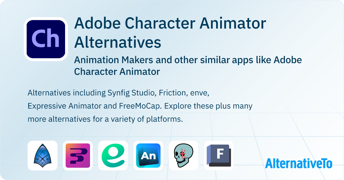 Adobe Character Animator Alternatives: Top 9 Animation Makers & Similar ...