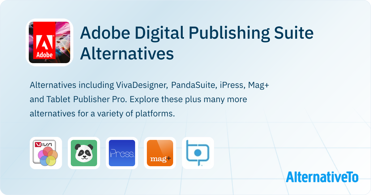 Adobe Digital Publishing Suite Alternatives - Explore Similar Apps ...