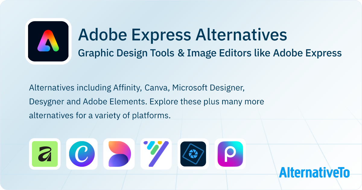 Adobe Express Alternatives: Top 12 Graphic Design Tools | AlternativeTo