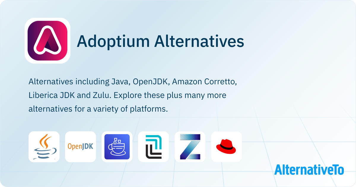 Adoptium Alternatives - Explore Similar Software | AlternativeTo