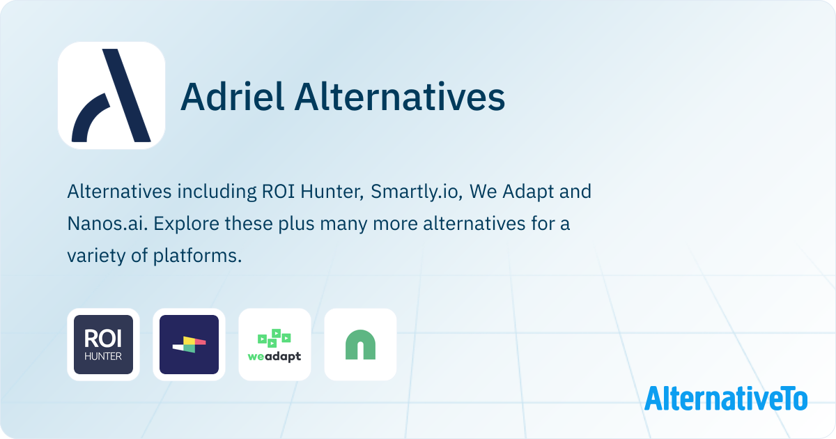 Adriel Alternatives - Explore Similar Apps & Services | AlternativeTo
