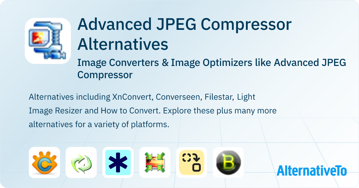 Advanced JPEG Compressor Alternatives: Top 15 Image Converters ...