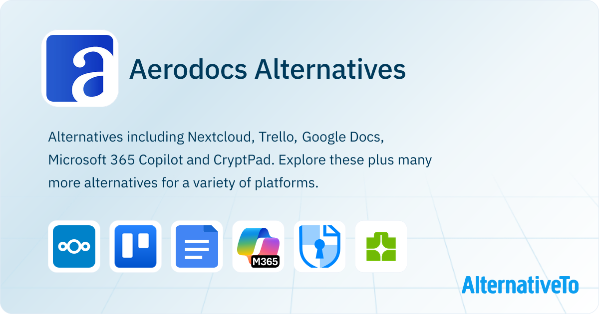 Aerodocs Alternatives and Similar Apps | AlternativeTo