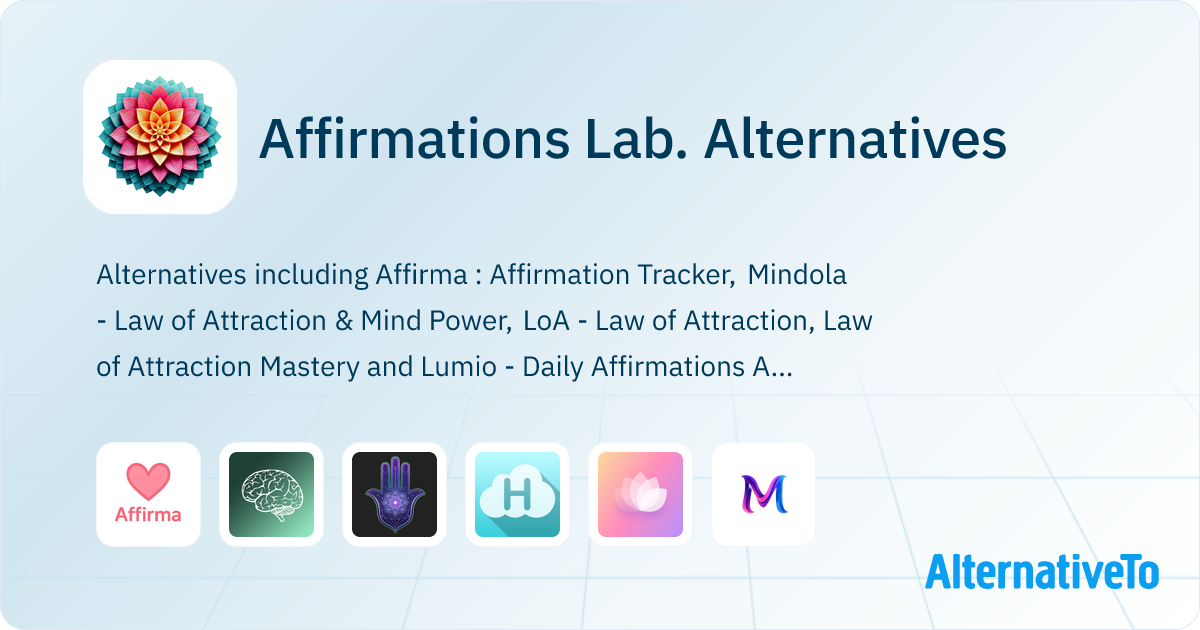 Affirmations Lab. Alternatives and Similar Apps | AlternativeTo