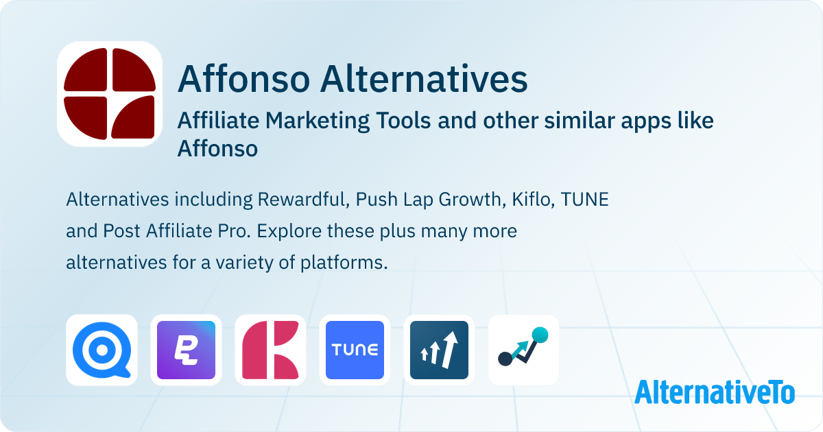 Affonso Alternatives: Top 12 Affiliate Marketing Tools & Similar Apps ...
