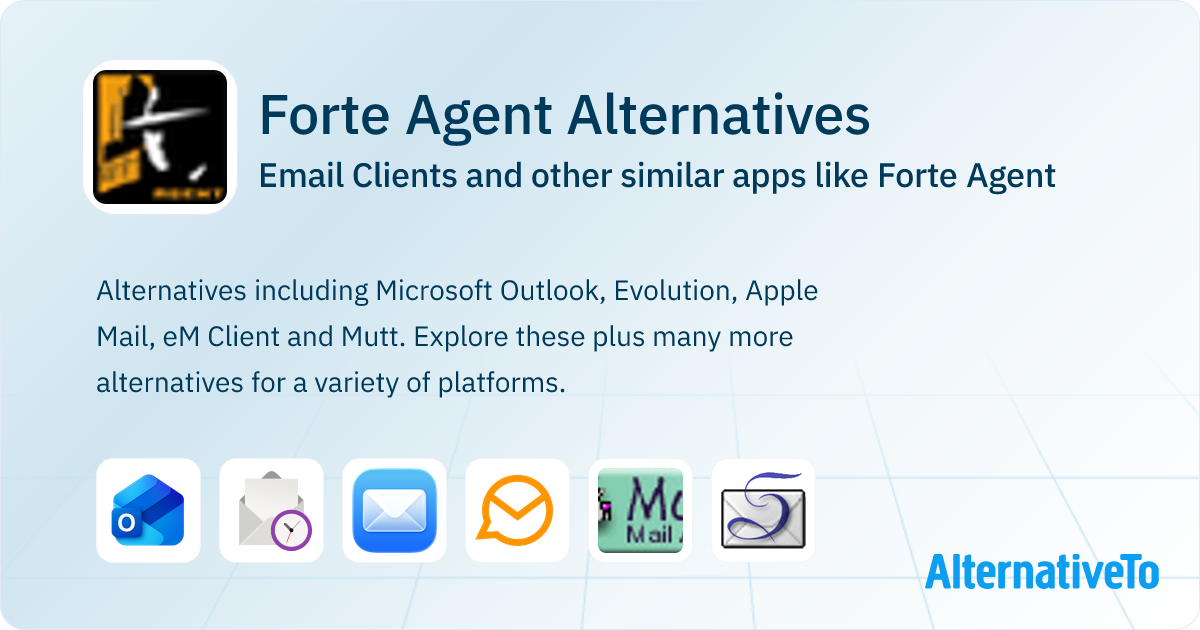 Forte Agent Alternatives: Top 12 Email Clients & Similar Apps ...