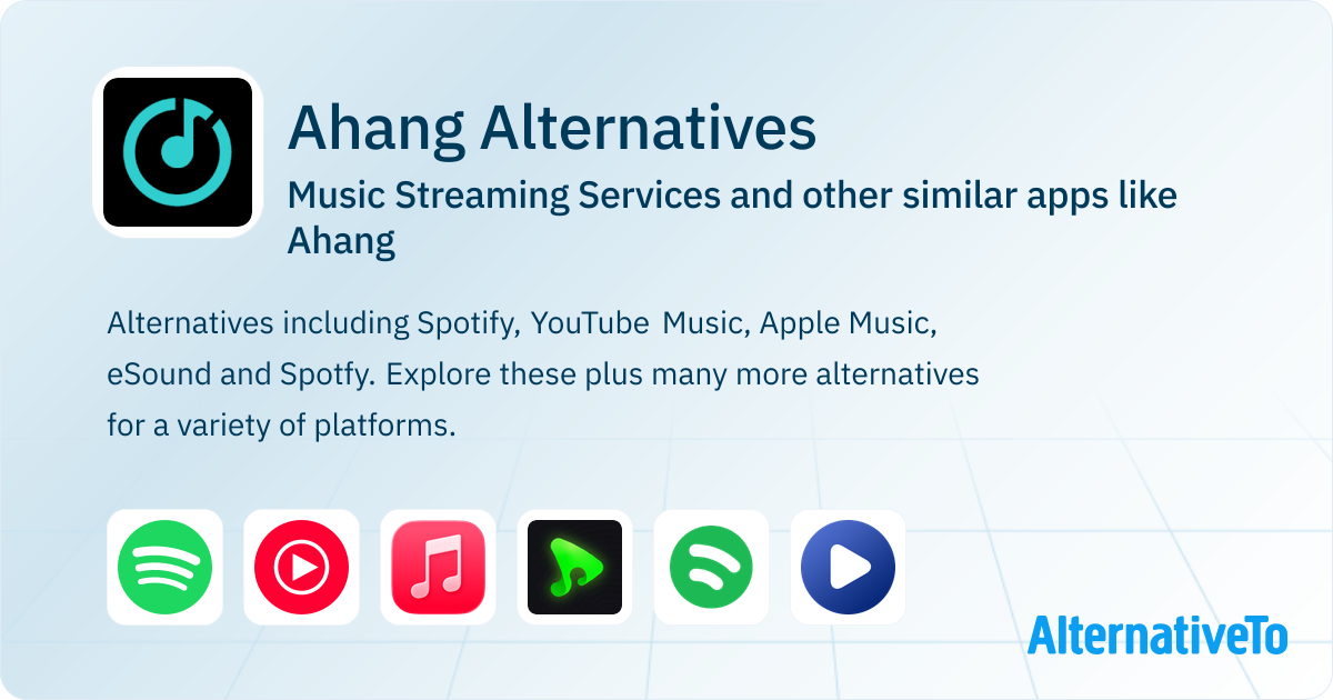 Ahang Alternatives: Top 9 Music Streaming Services & Similar Apps ...