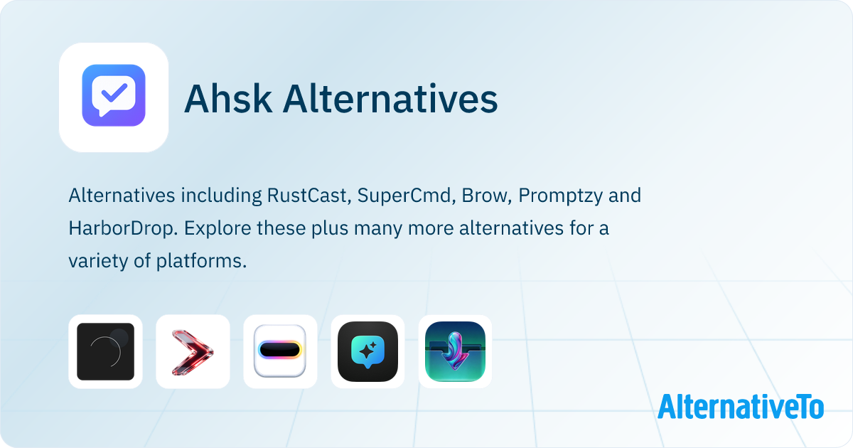Ahsk Alternatives - Explore Similar Software | AlternativeTo