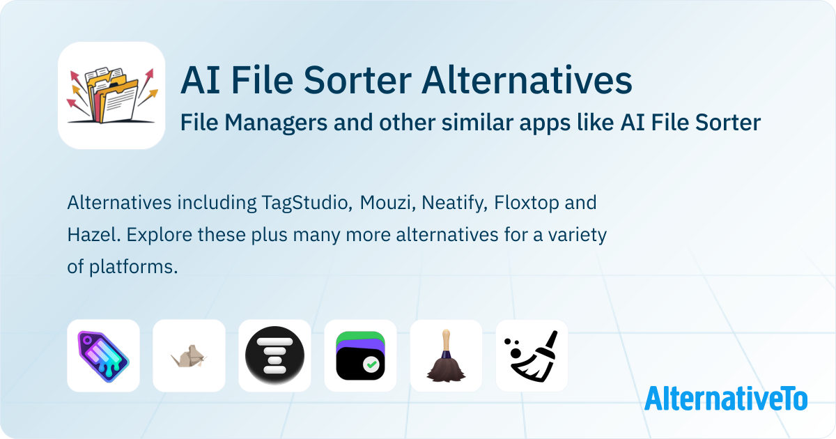 AI File Sorter Alternatives: Top 12 File Managers & Similar Apps ...