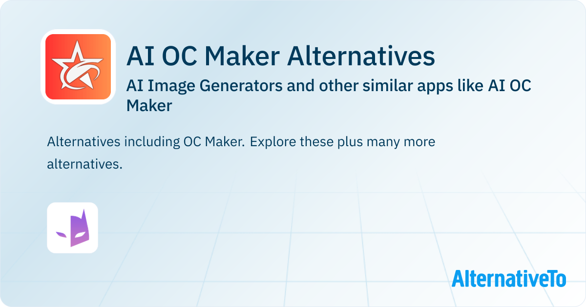 AI OC Maker Alternatives: Top 1 AI Image Generators & Similar Websites ...