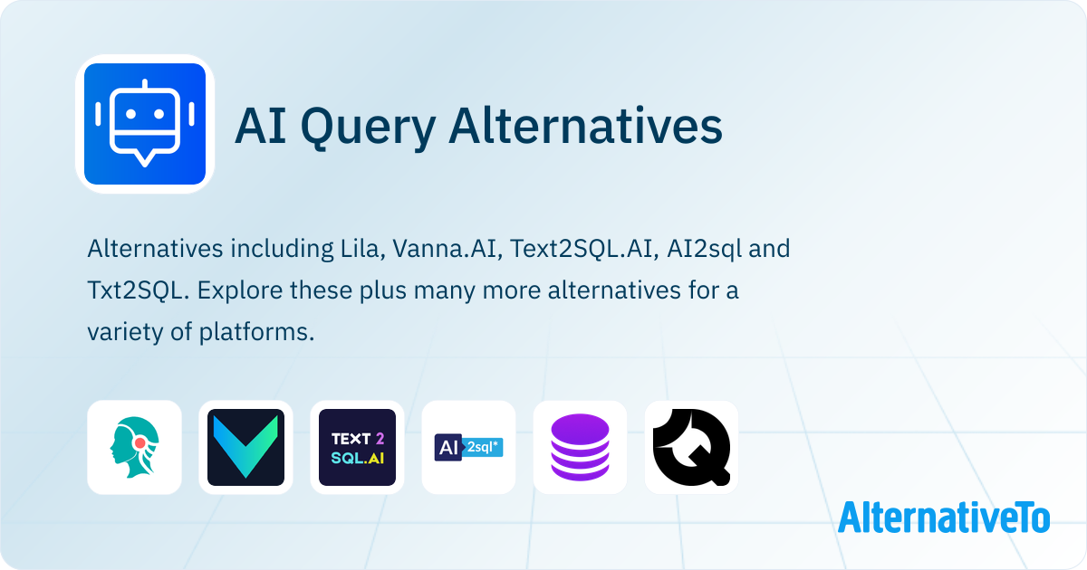 AI Query Alternatives - Explore Similar Sites & Apps | AlternativeTo