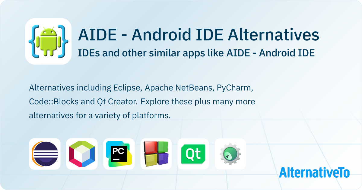 AIDE - Android IDE Alternatives: Top 12 IDEs & Similar Apps | AlternativeTo