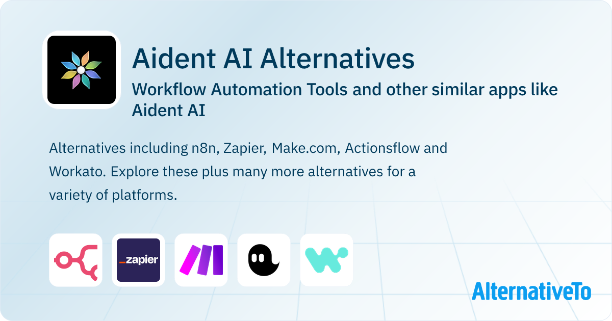 Aident AI Alternatives: Top 5 Workflow Automation Tools & Similar Apps ...
