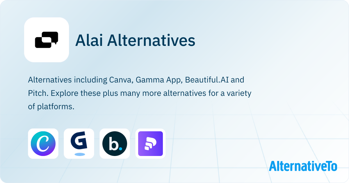Alai Alternatives - Explore Similar Sites & Apps | AlternativeTo