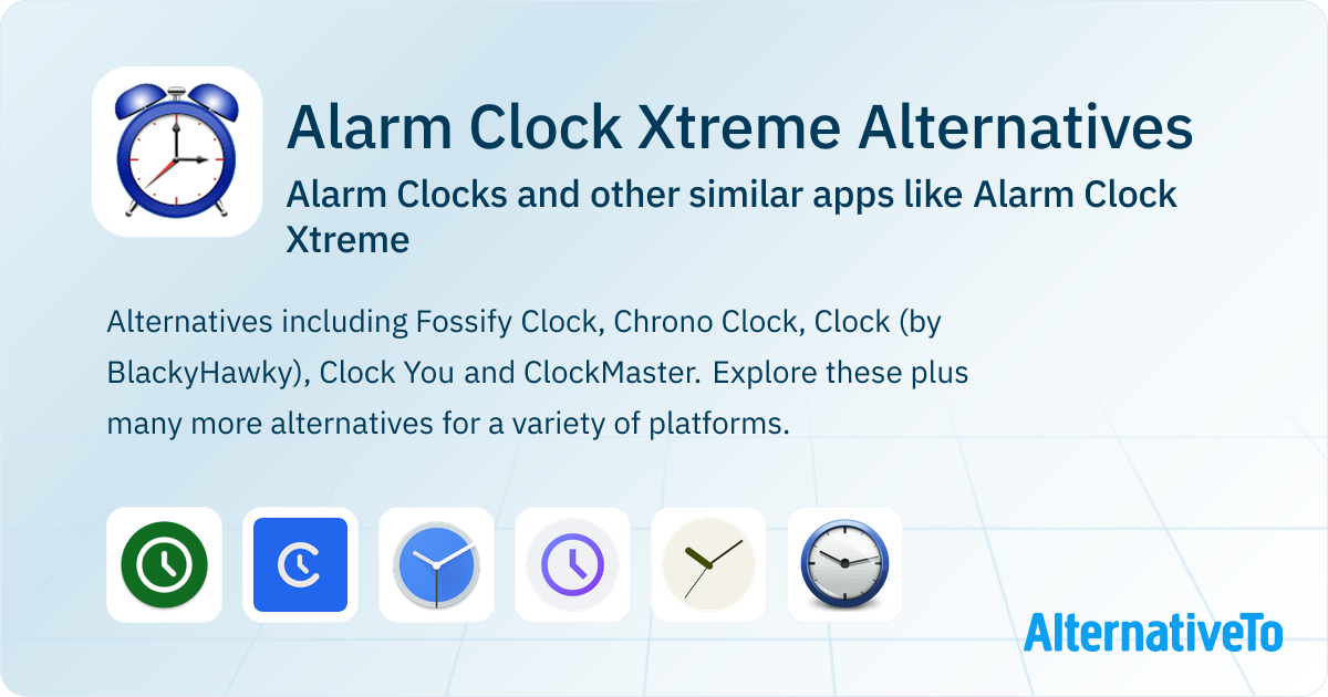 Alarm Clock Xtreme Alternatives: Top 12 Alarm Clocks & Similar Apps ...