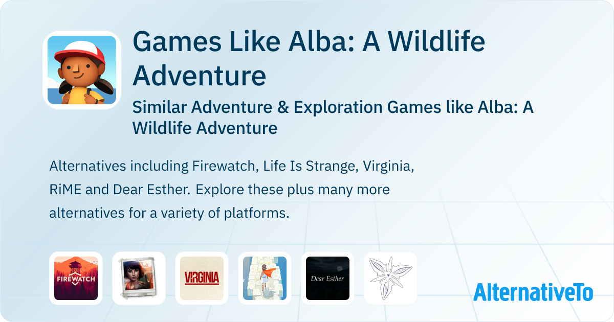 Games Like Alba: A Wildlife Adventure: Similar Adventure Games ...