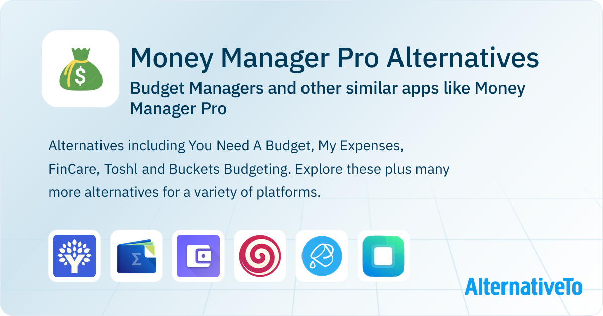 Money Manager Pro Alternatives: Top 12 Budget Managers & Similar Apps ...