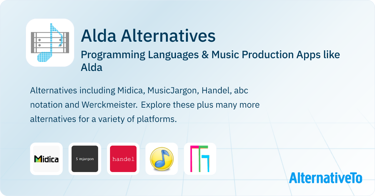 Alda Alternatives: Top 5 Programming Languages | AlternativeTo