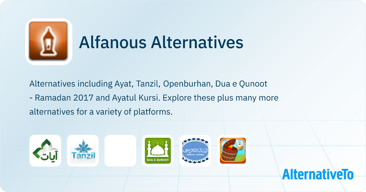 Alfanous Alternatives - Explore Similar Apps | AlternativeTo