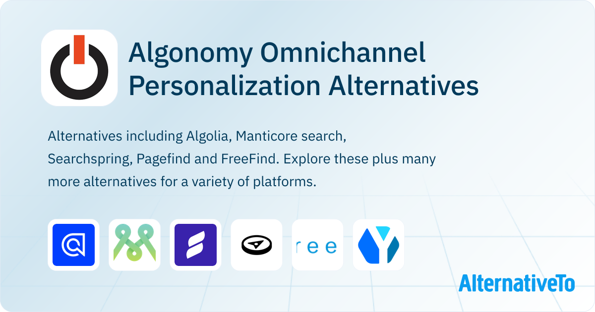 Algonomy Omnichannel Personalization Alternatives - Explore Similar ...