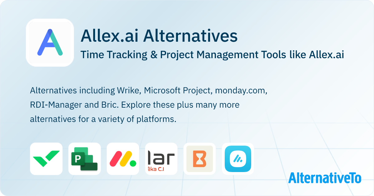 Allex.ai Alternatives: Top 6 Time Tracking Tools | AlternativeTo