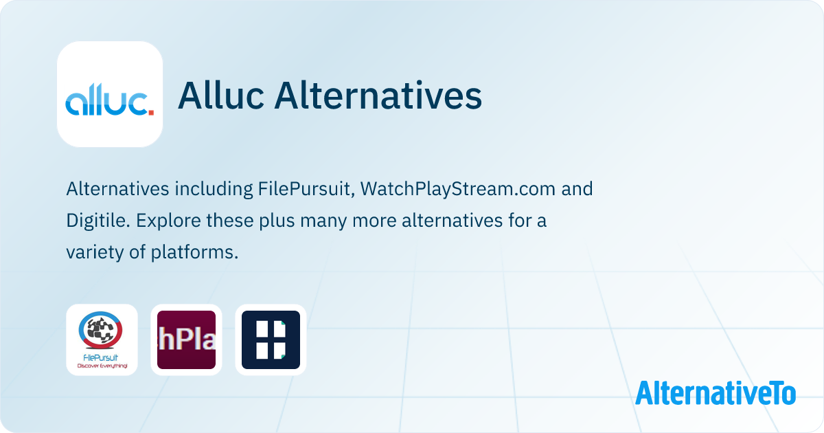 7 Best Alluc Alternatives: Top Similar Sites & Apps in 2025 | AlternativeTo