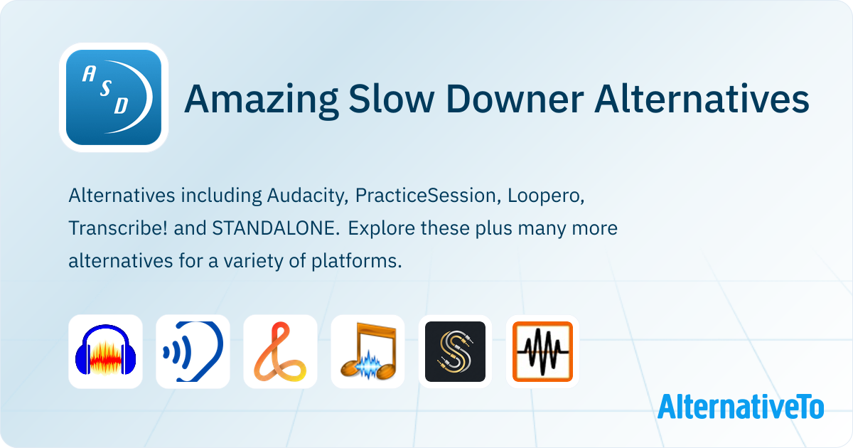 Amazing Slow Downer Alternatives - Explore Similar Apps | AlternativeTo