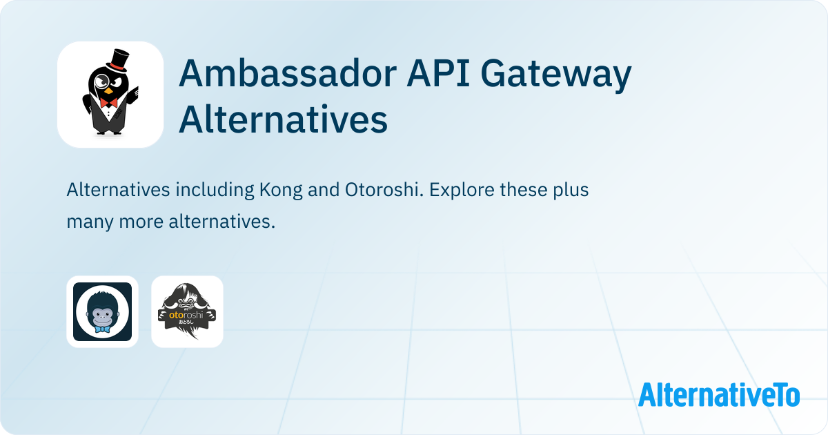 Ambassador API Gateway Alternatives - Explore Similar Apps & Services ...
