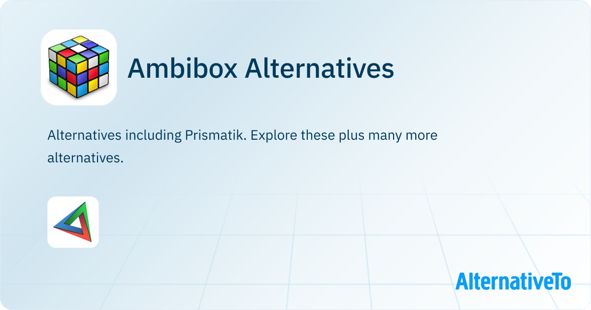 Ambibox Alternatives - Explore Similar Software | AlternativeTo