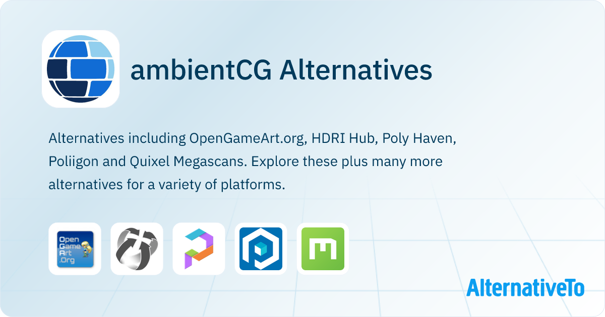 ambientCG Alternatives - Explore Similar Sites & Apps | AlternativeTo