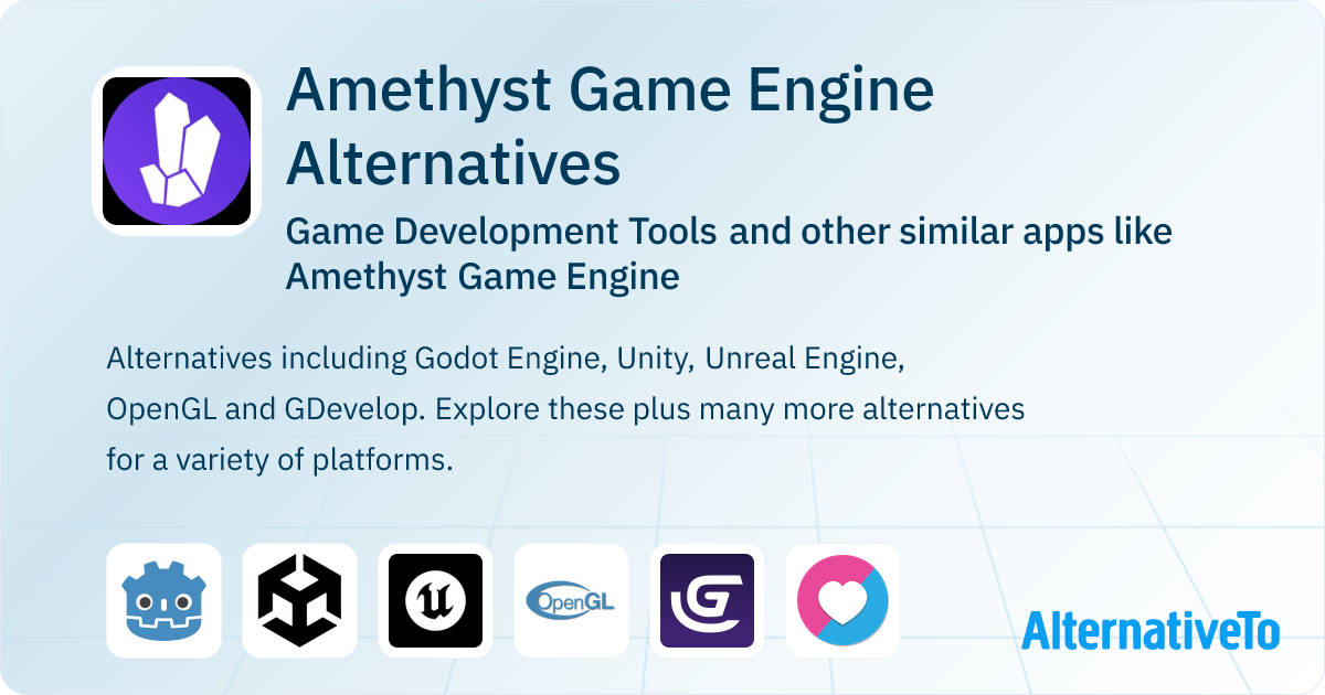 Amethyst Game Engine Alternatives: Top 12 Game Development Tools ...