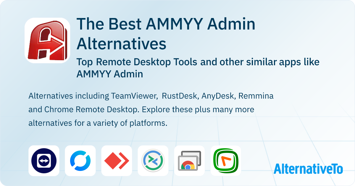 Best AMMYY Admin Alternatives: Top Remote Desktop Tools in 2025 ...