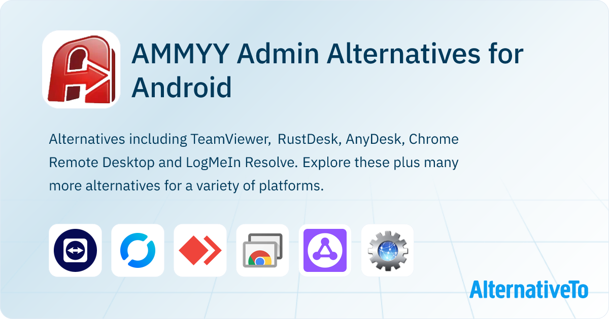 AMMYY Admin Alternatives for Android: Top 12 Remote Desktop Tools ...