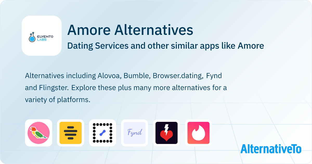 Amore Alternatives: Top 12 Dating Services & Similar Apps | AlternativeTo