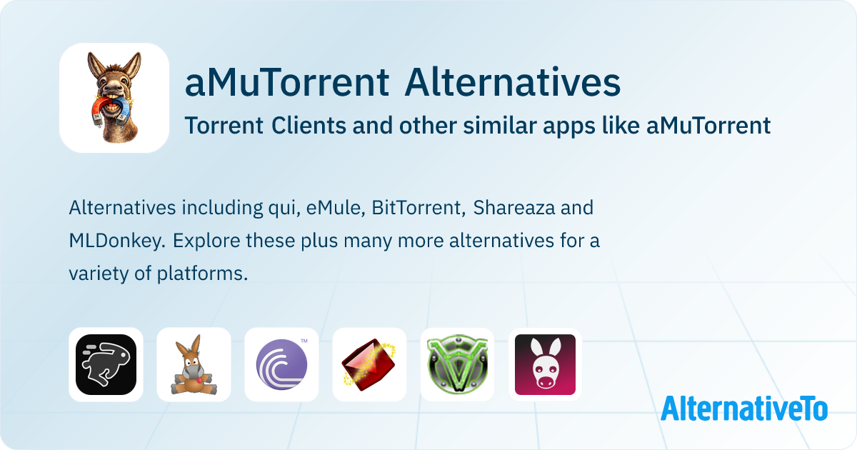 aMuTorrent Alternatives: Top 15 Torrent Clients & Similar Apps ...
